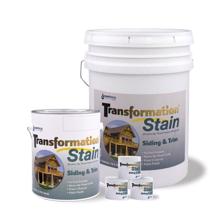 Sashco Transformation Siding & Trim Stain – Log Home Center